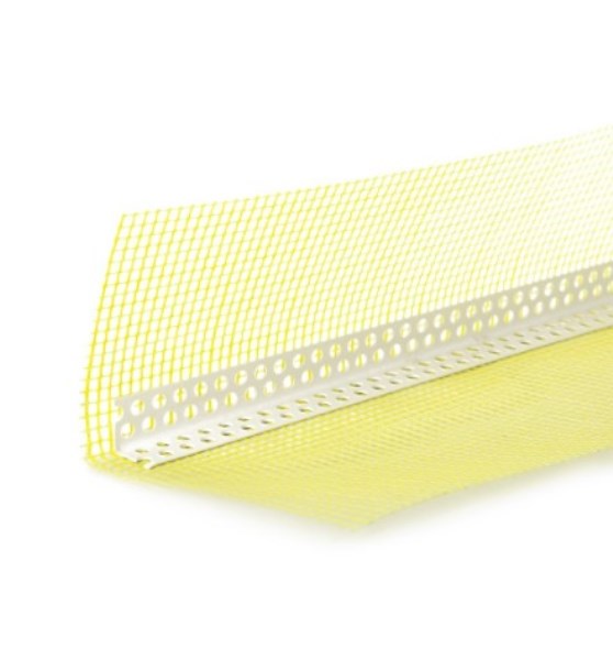 PVC profilis kampas su tinkleliu 10x15cm, ilgis 2,5 m. Jupoja - ir ...