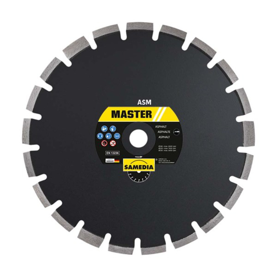 DEIMANTINIS DISKAS SAMEDIA ASM 400X20 mm.. Jupoja - ir remontui ir ...